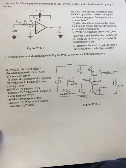 Solved Answer the following questions pertaining to Fig. for | Chegg.com