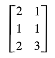Solved [2 1 2 1 1 3] (a) Find the pseudoinverse A^+ of the | Chegg.com
