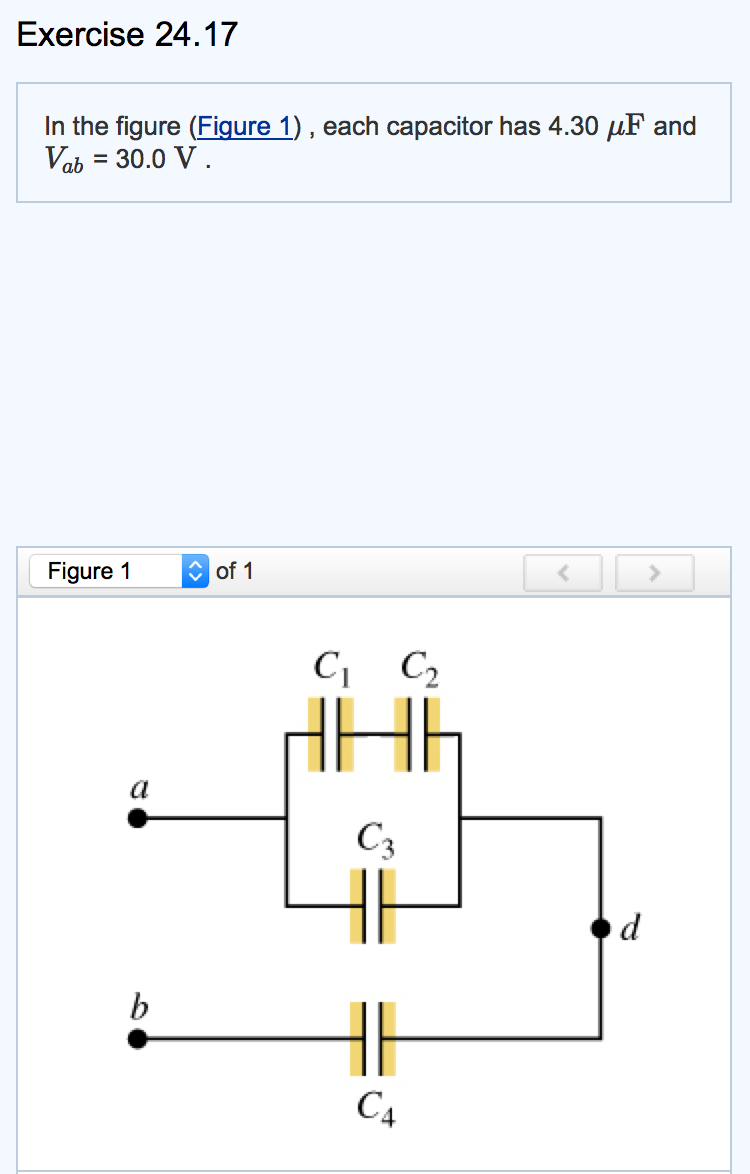 Solved 1. Find the charge on each capacitor q1,q2,q3, q4 | Chegg.com