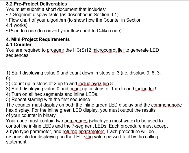 PB0 PB5 PB6 PB7 PB1 PB2 PB4 ALED1 ALED2 TALED3 ALED4 | Chegg.com