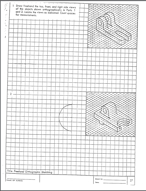 Solved Complete the four missing views as they would appear | Chegg.com