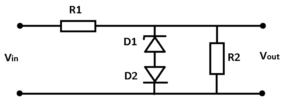 Solved The input voltage is a sinus with an amplitude of 8V. | Chegg.com