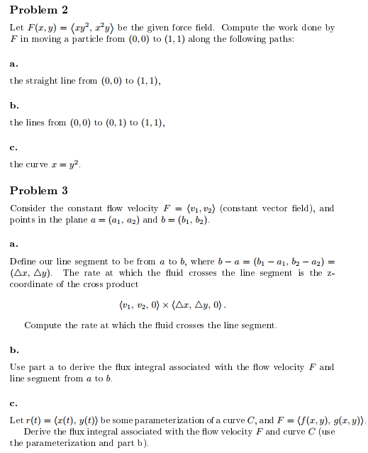 Solved Let F(x, y) = (xy^2, x^2y) be the given force field. | Chegg.com