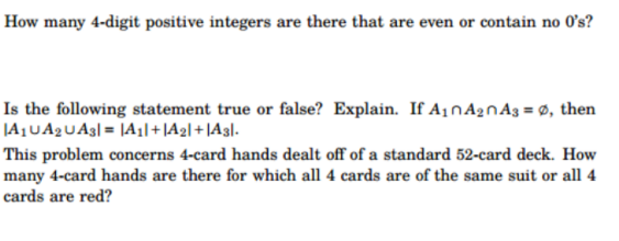 Solved How many 4-digit positive integers are there that are | Chegg.com