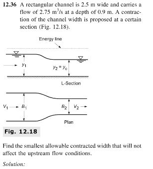 Solved A rectangular channel is 2.5 m wide and carries a | Chegg.com