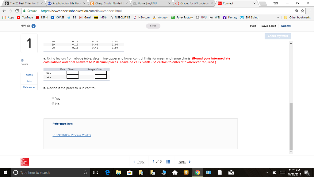 Finance Archive | October 30, 2017 | Chegg.com