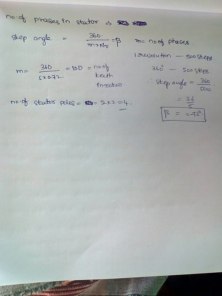 (Solved) - Describe the principle of operation of a single-stack VR ...