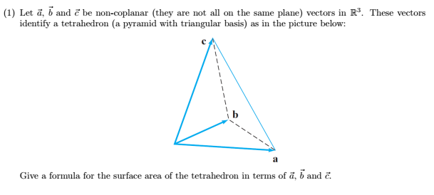Solved Let a vector, b vector and c vector be non-coplanar | Chegg.com