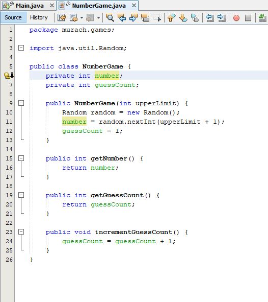 Solved Debug the Number Guessing Game Review the project | Chegg.com