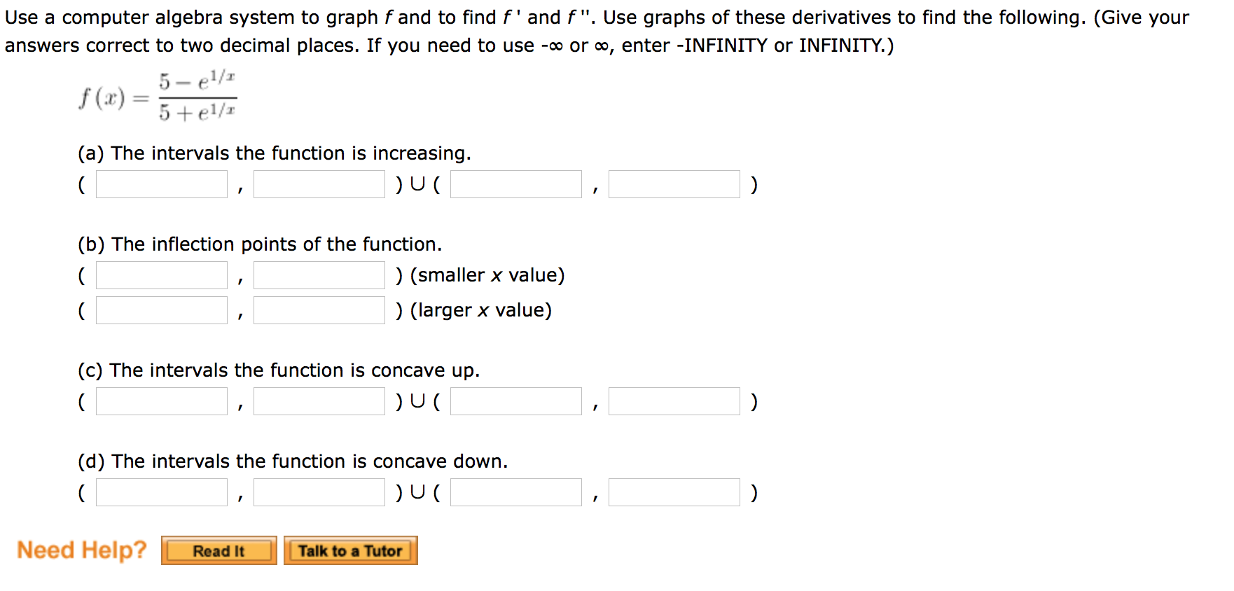 Solved Use a computer algebra system to graph fand to find | Chegg.com