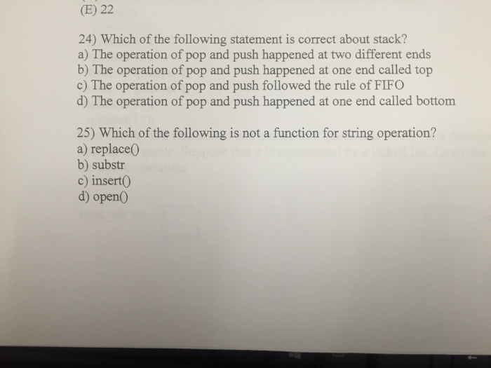 Solved Which of the following statement is correct about | Chegg.com