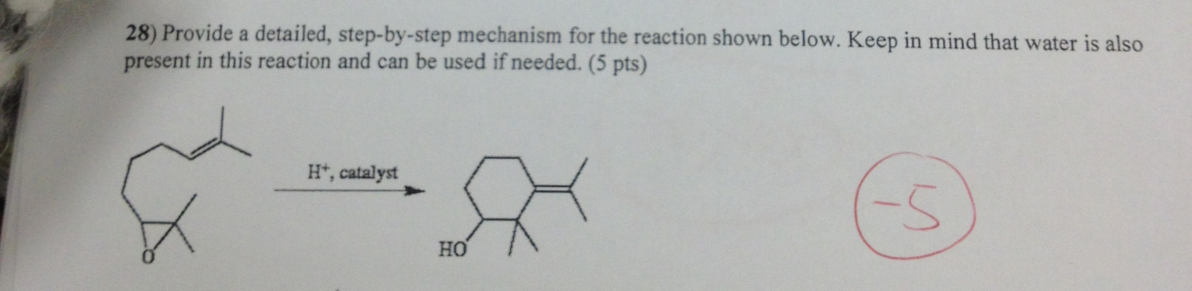 Solved Provide a detailed, step-by-step mechanism for the | Chegg.com