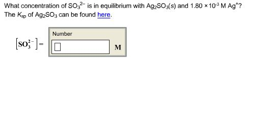 Solved What concentration of SO3 is in equilibrium with | Chegg.com