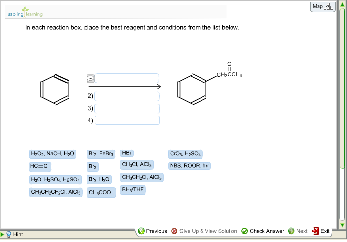 Solved Map pling In each reaction box, place the best | Chegg.com Solved Map pling In each reaction box, place the best | Chegg.com