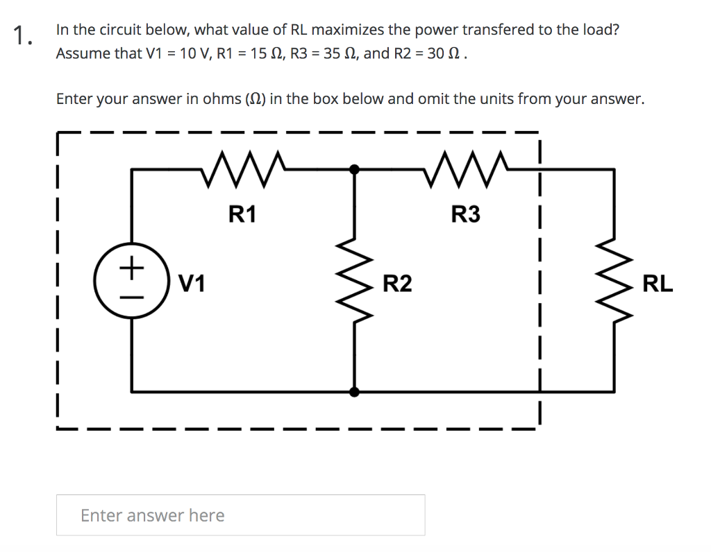 Solved In the circuit below, what value of RL maximizes the | Chegg.com