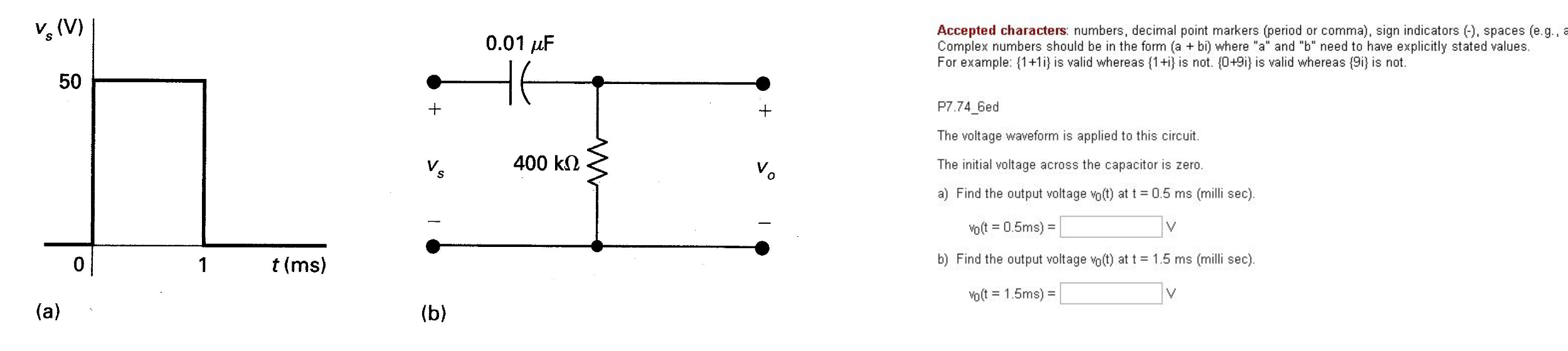 Solved Accepted characters: numbers, decimal point markers | Chegg.com
