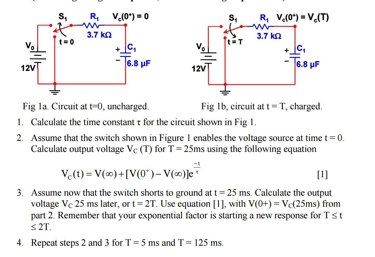 Solved Calculate the time constant tau for the circuit shown | Chegg.com