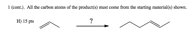 Solved 1. These are synthesis questions. You need to show | Chegg.com