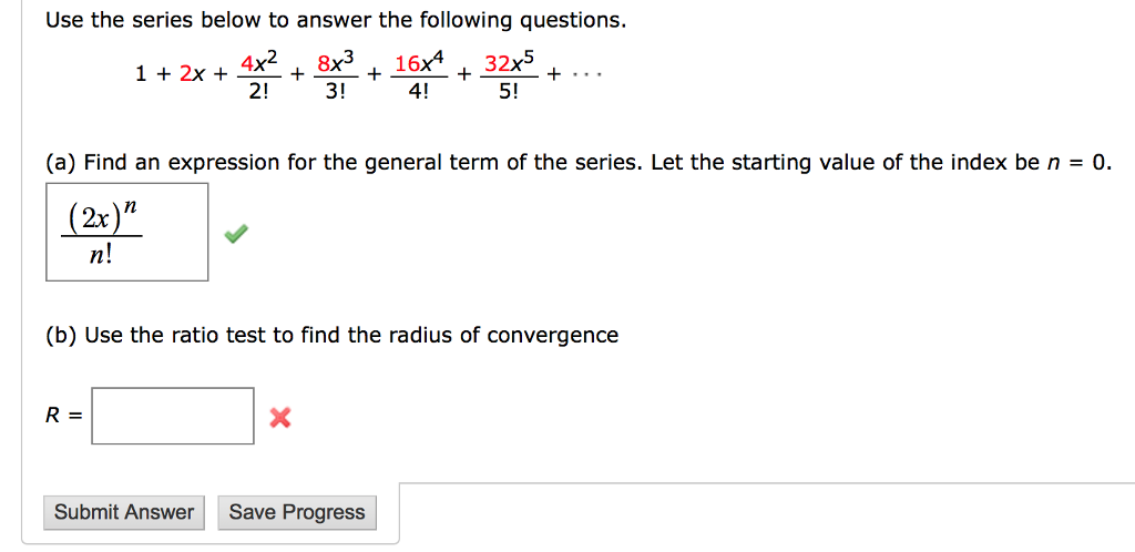 Solved Use the series below to answer the following | Chegg.com