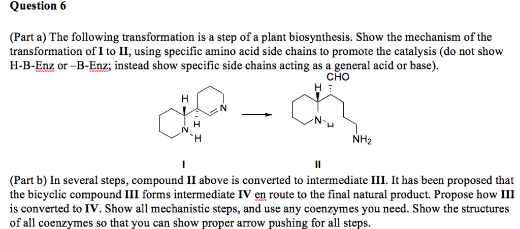Solved Question 6 (Part a) The following transformation is a | Chegg.com