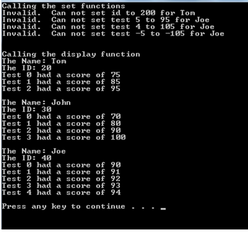 Solved Language is C++, thank you! Create a class | Chegg.com