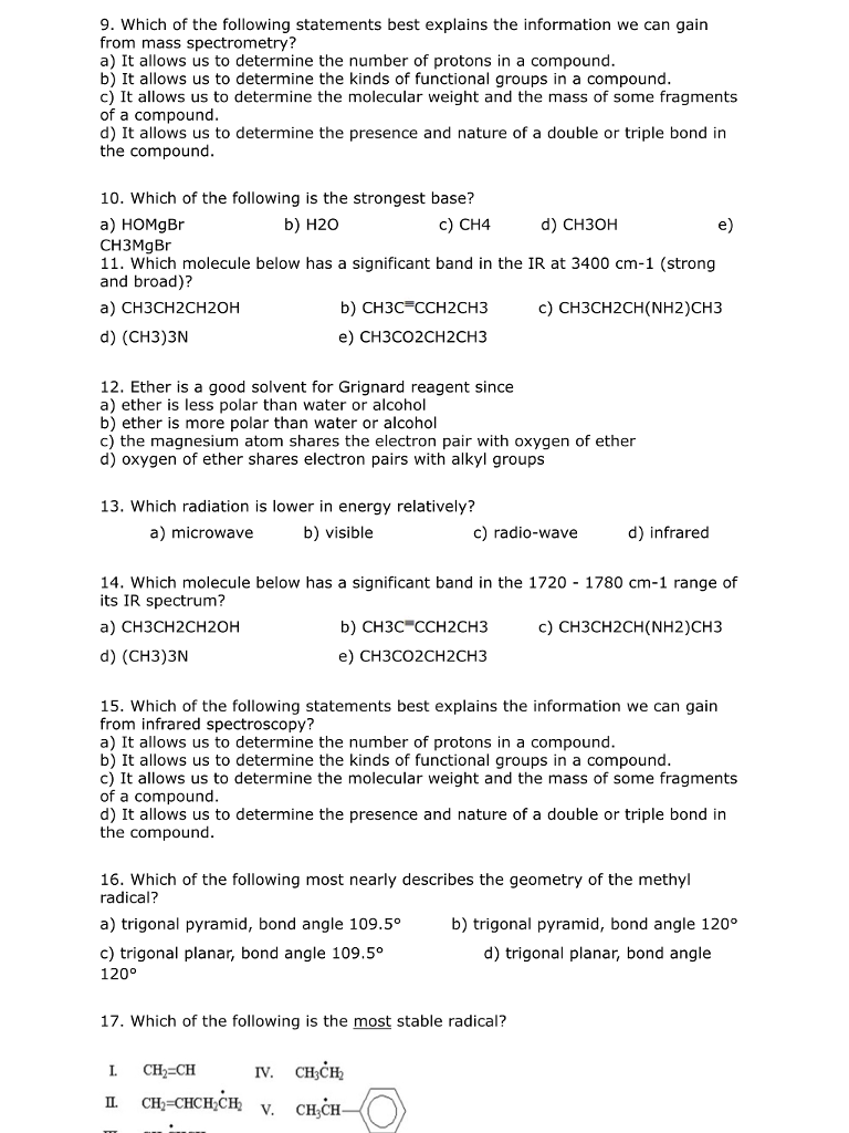 Solved Which of the following statements best explains the | Chegg.com