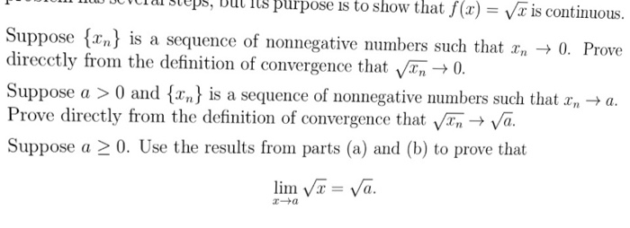 Solved Suppose {xn) is a Sequence of nonnegative numbers | Chegg.com