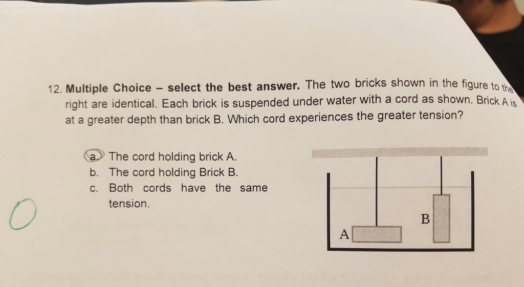 Solved Multiple Choice - select the best answer. The two | Chegg.com