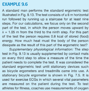 Solved EXAMPLE 9.6 A standard man performs the standard | Chegg.com