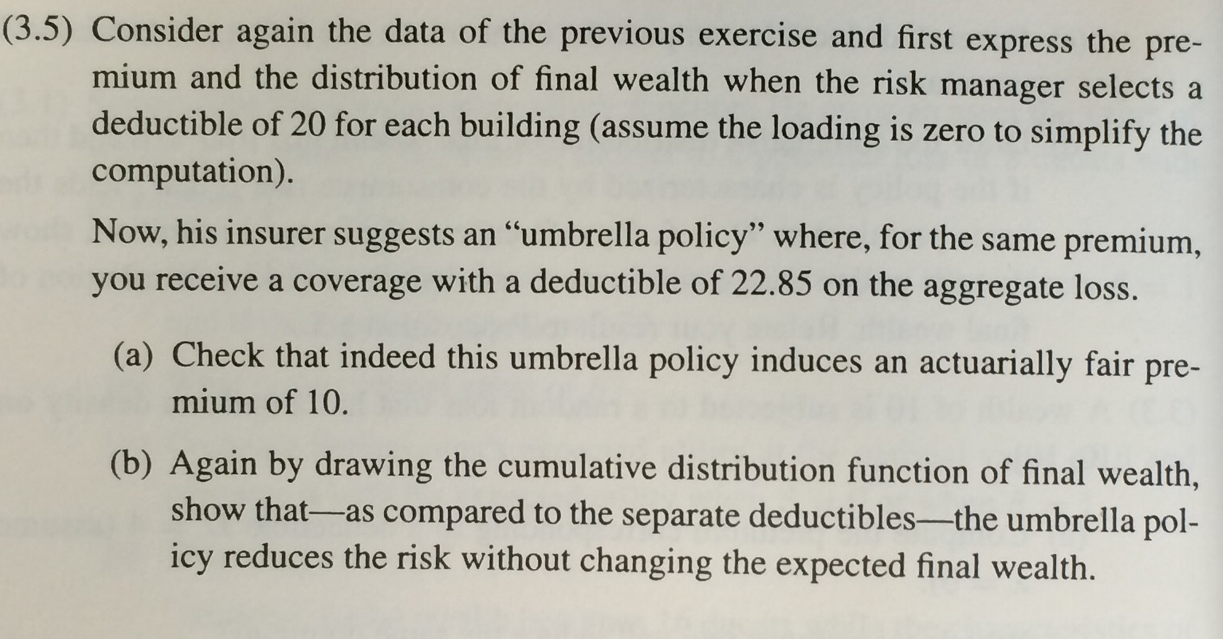 Consider again the data of the previous exercise and | Chegg.com
