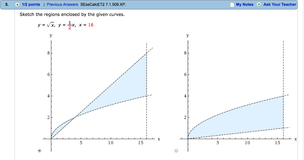 Solved 4.+1/2 points | Previous Answers SEssCalcET2 | Chegg.com Solved 4.+1/2 points | Previous Answers SEssCalcET2 | Chegg.com