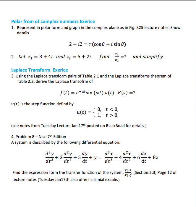 Solved Represent in polar form and graph in the complex | Chegg.com