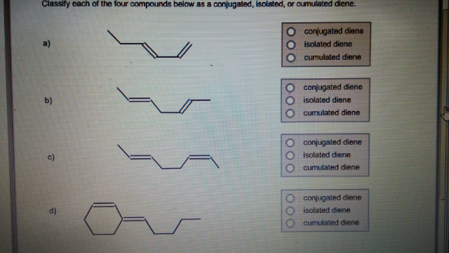 Solved Classify Each Of The Four Compounds Below As A
