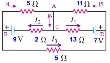 Solved solve for the currents as shown. If the actual | Chegg.com