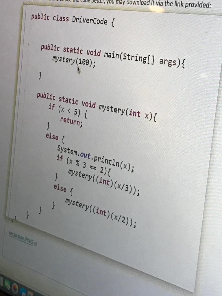 Solved U Jte tie LODE Dlr,ou may download it via the link | Chegg.com