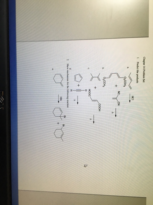 Solved Predict the products Show mechanism for the | Chegg.com