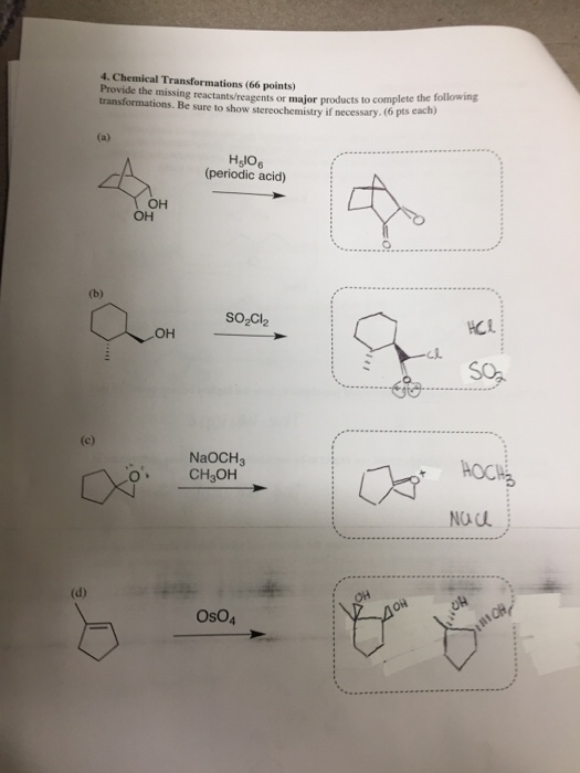 Solved Provide the missing reactants/reagents or major | Chegg.com
