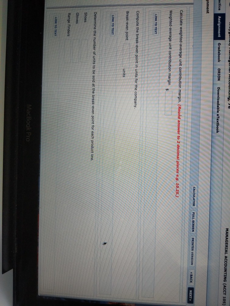 Solved Assignment Gradebook ORION Downloadable eTextbook | Chegg.com