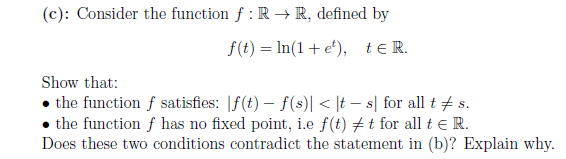 Solved Consider the function f: R rightarrow R, defined by | Chegg.com
