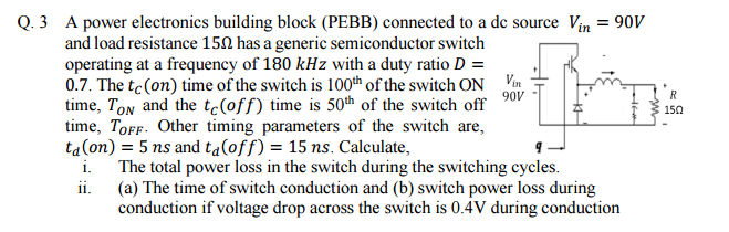 A power electronics building block (PEBB) connected | Chegg.com