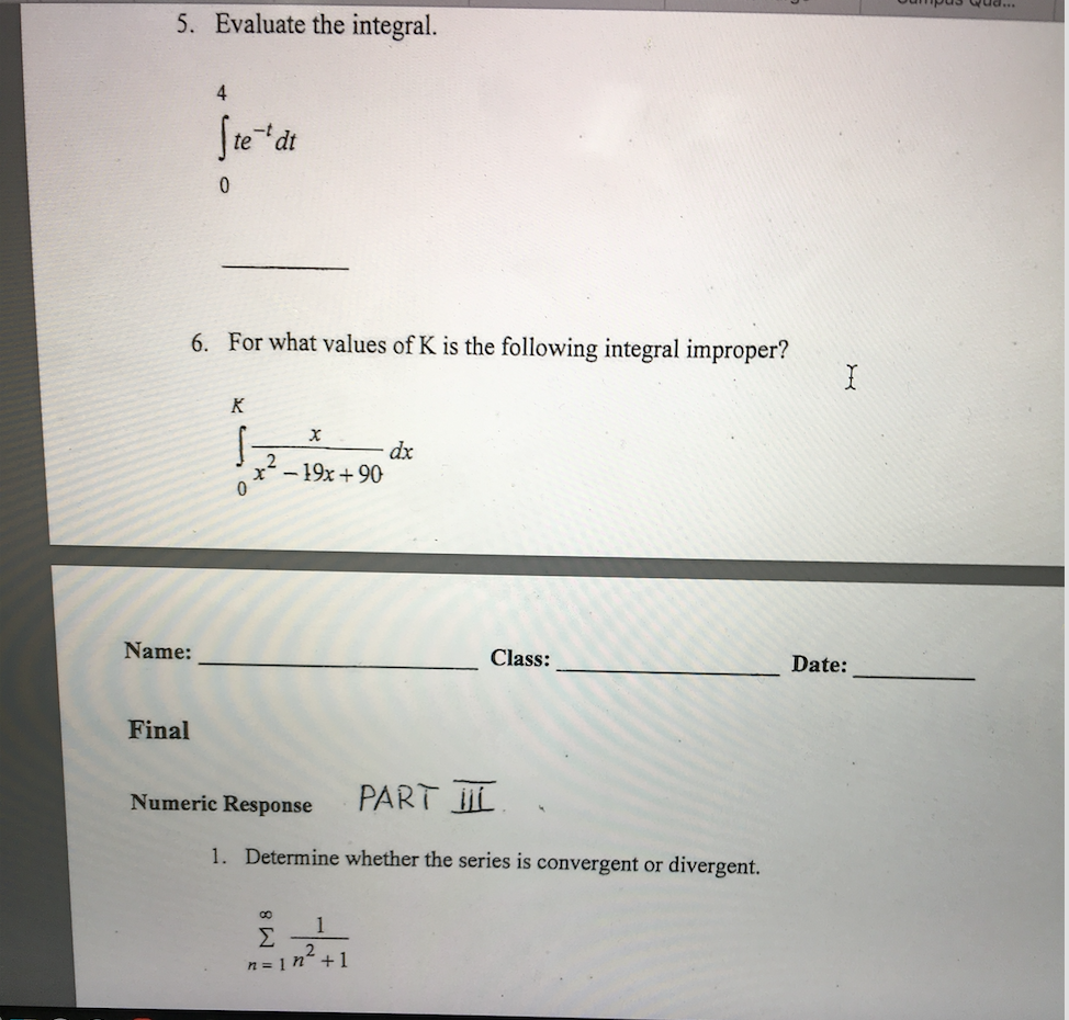Solved Evaluate The Integral Integral 4 0 Te t Dt Chegg