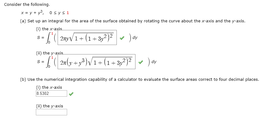 Solved Consider The Following A Set Up An Integral For The