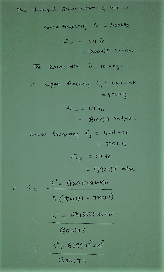 Solved Part 1 Objective Using Matlab Design A 4th
