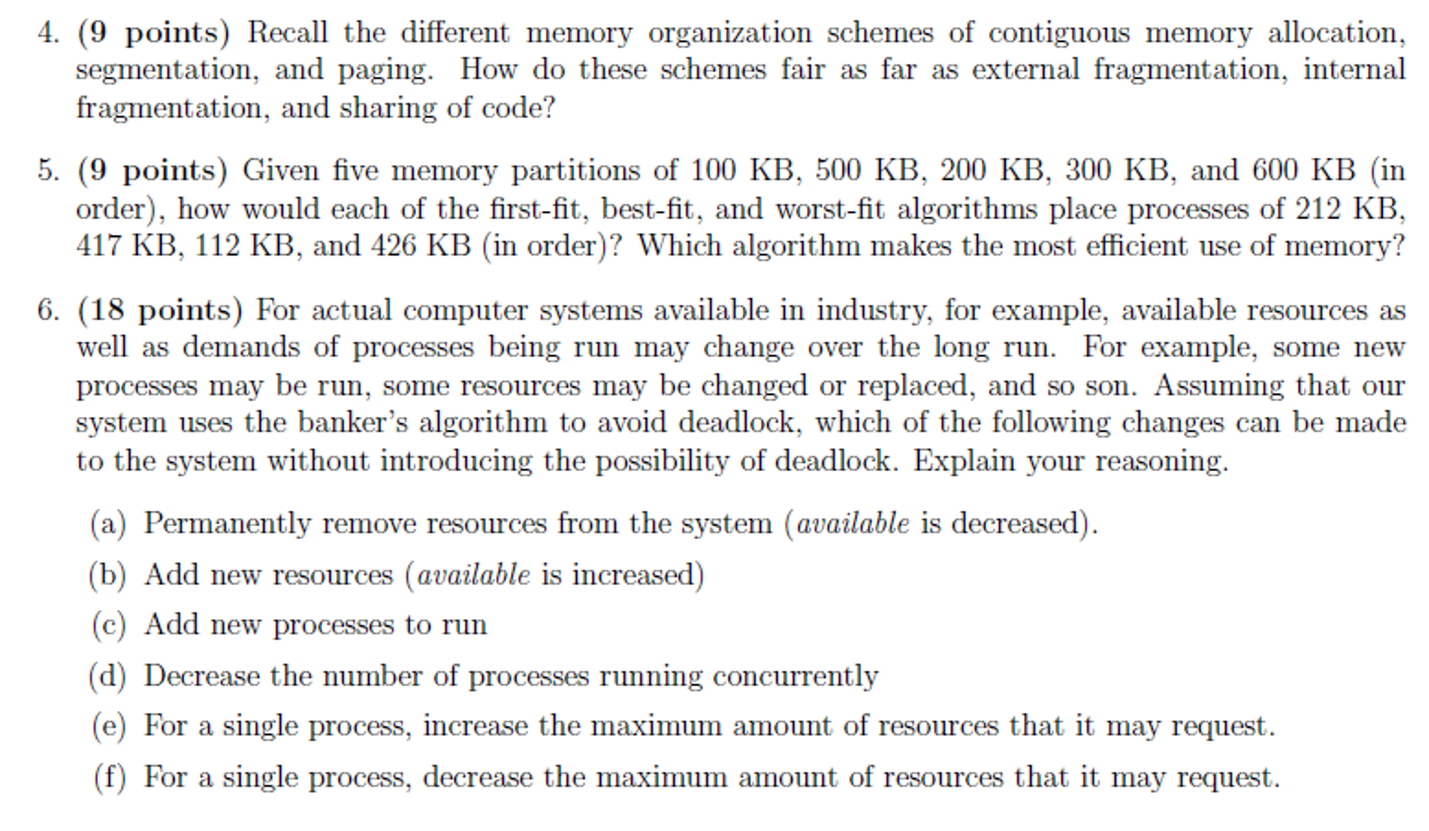 Solved Recall the different memory organization schemes of | Chegg.com