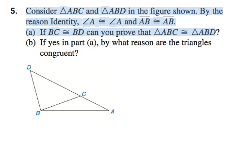 Solved Consider ABC and ABD in the figure shown. By the | Chegg.com