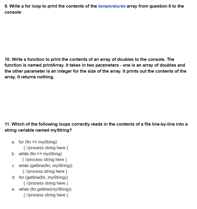 Solved 1. Which of the following is a correct function call | Chegg.com