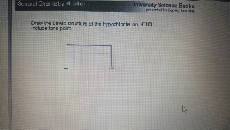 Solved Draw the Lewis structure of the ion CIO: nuclide | Chegg.com