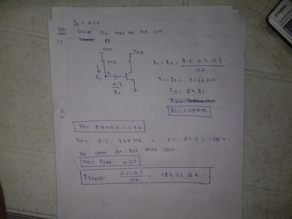(Solved) - Consider the DTL circuit shown in Figure P17.19. Assume β ...