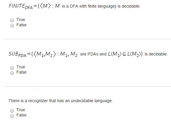 Solved FINITE_DFA = {: M is a DFA with finite language} is | Chegg.com