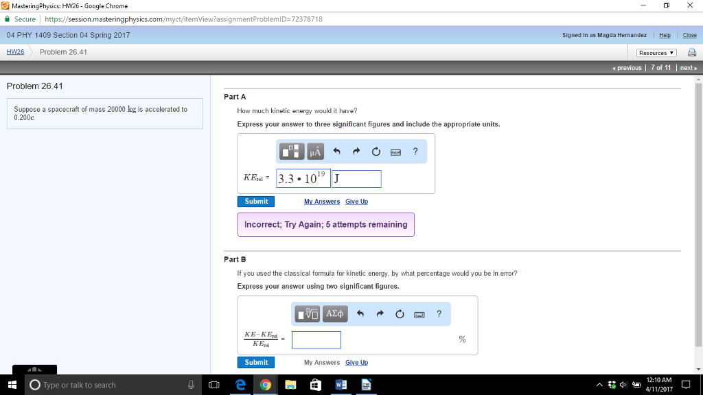 Physics Archive | April 10, 2017 | Chegg.com